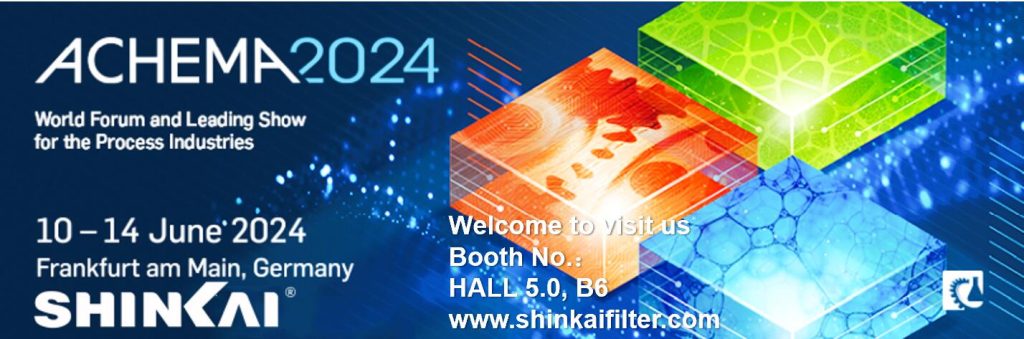 Welcome to our booth in ACHEMA - SHINKAI